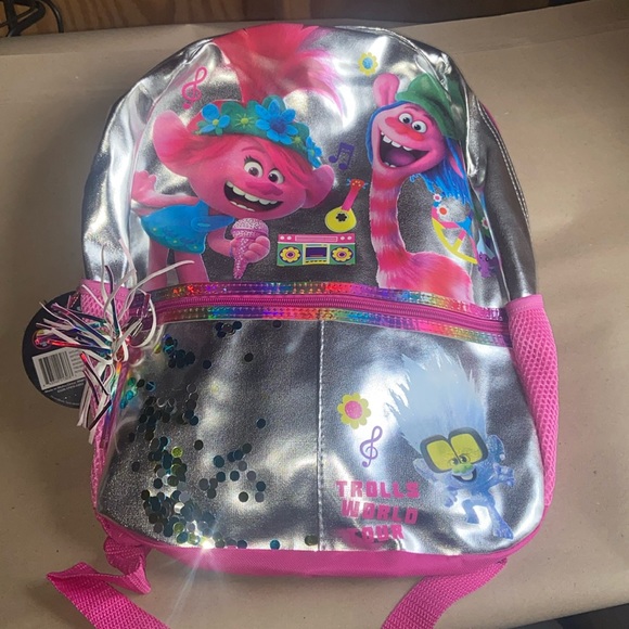 Dreamworks | Accessories | Trolls World Tour Large Backpack Child New ...